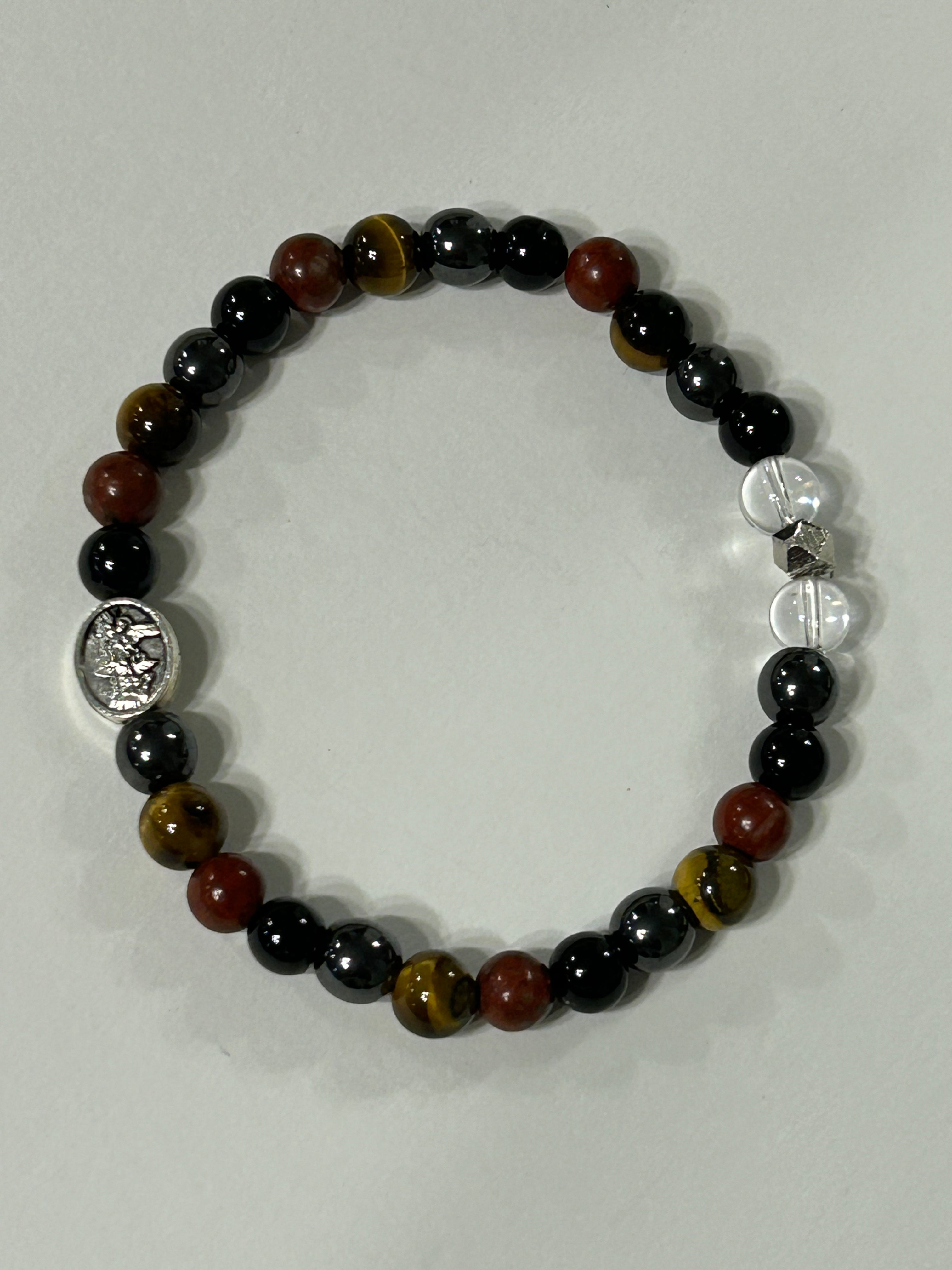 "The Defender" - St. Michael the Archangel Bracelet – SOUL DESIGNS